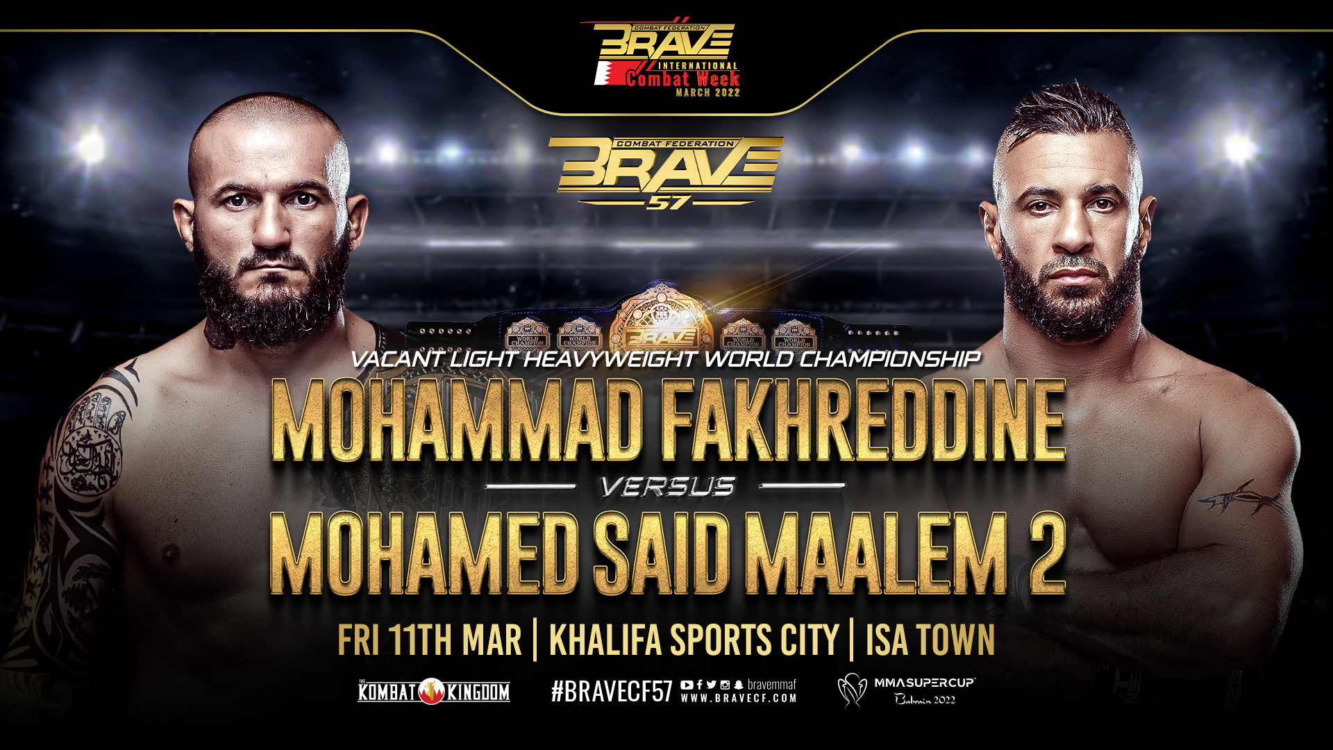BRAVE CF Announces The Return of Fakhreddine – ArabsMMA
