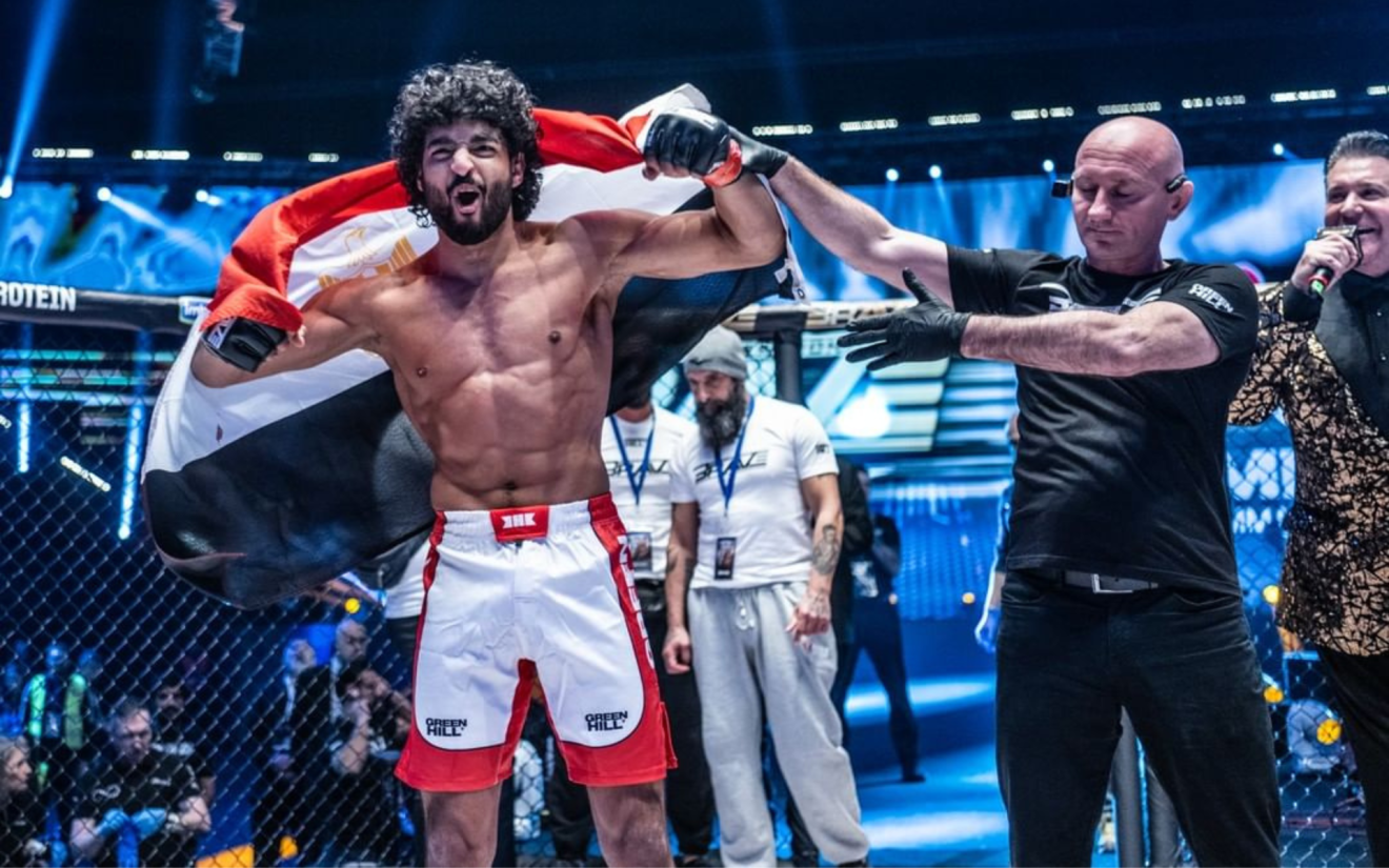 Mahmoud Sebie scores another TKO finish at BRAVE CF 69 – ArabsMMA