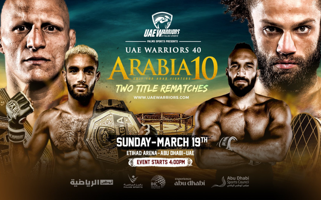 UAE Warriors 40: Arabia 10 Preview and fight card - ArabsMMA