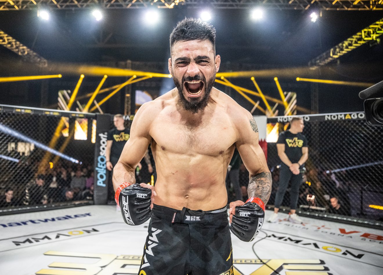 Izzeddine Al Derbani Makes a Statement at BRAVE 70 – ArabsMMA