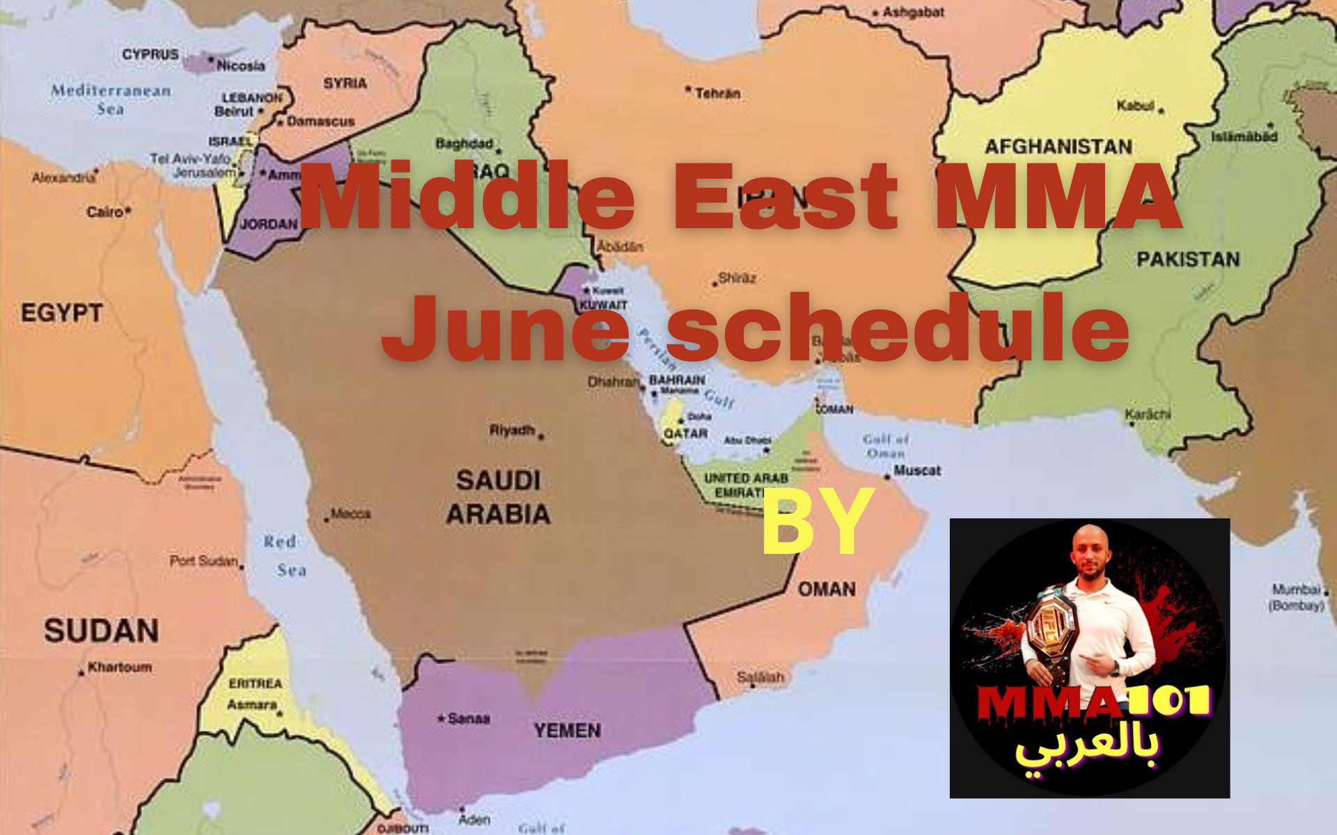 Middle East MMA June schedule by mma101_ar – ArabsMMA