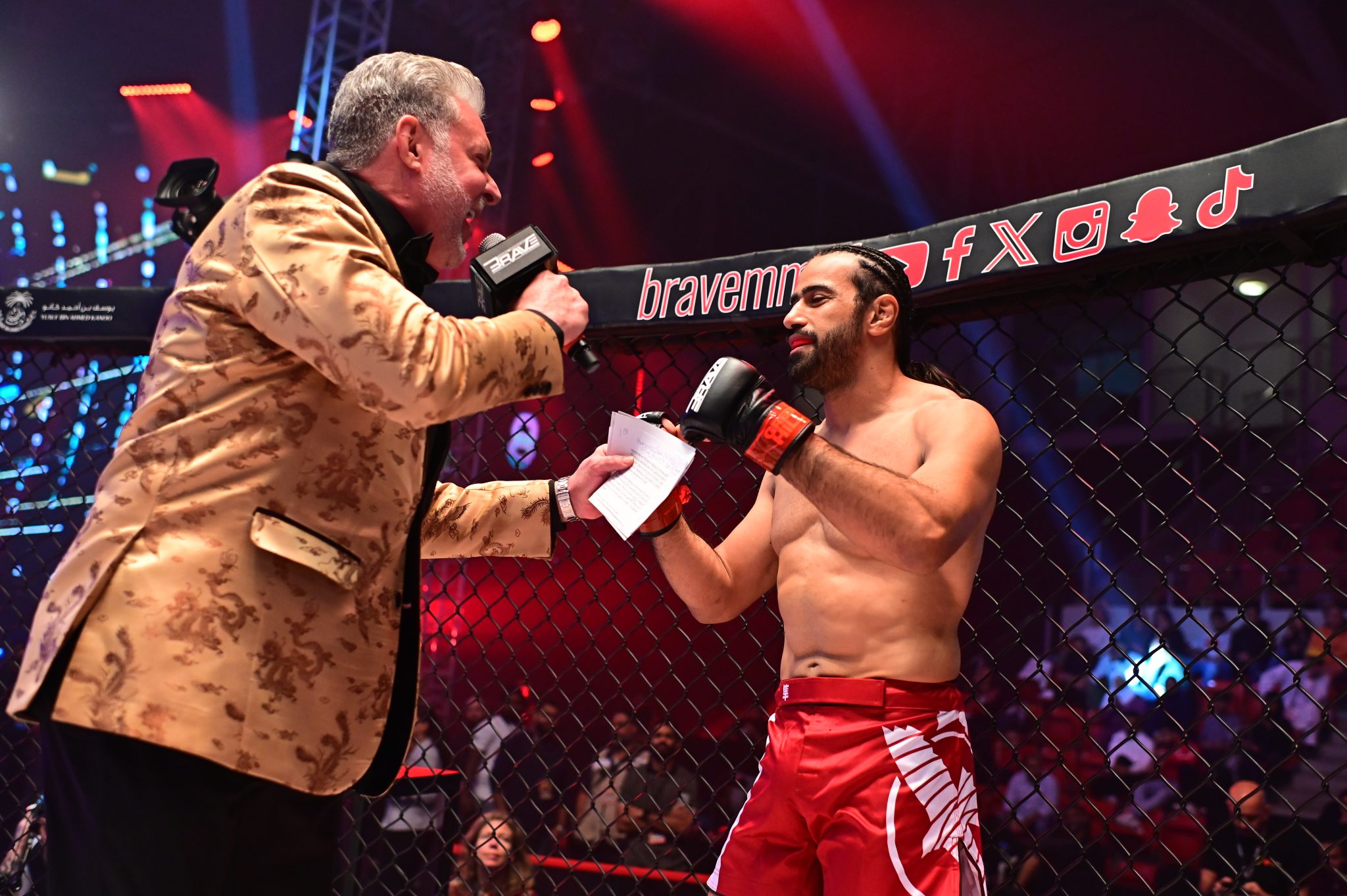 Did Lebanon's Ahmad Labban Reveal BRAVE CF's Next Destination? - ArabsMMA