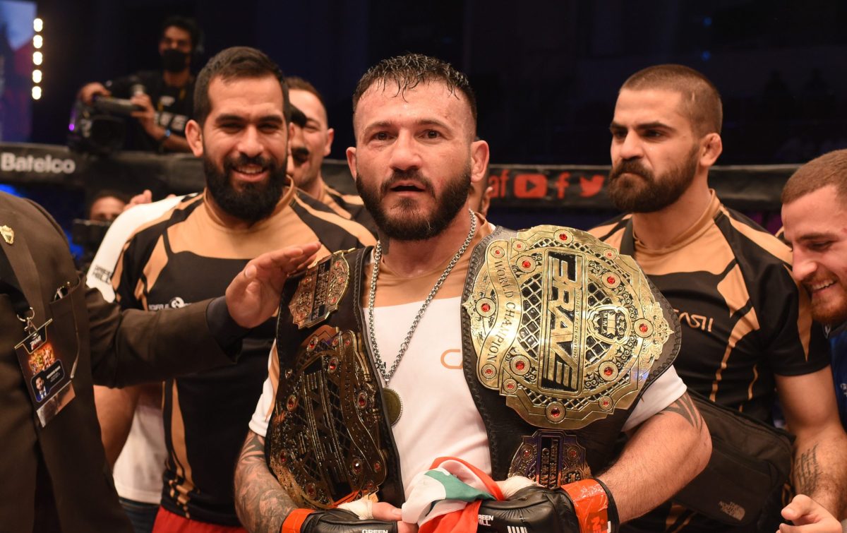 Mohammad Fakhreddine Is The Most Wanted Fighter in BRAVE CF - ArabsMMA