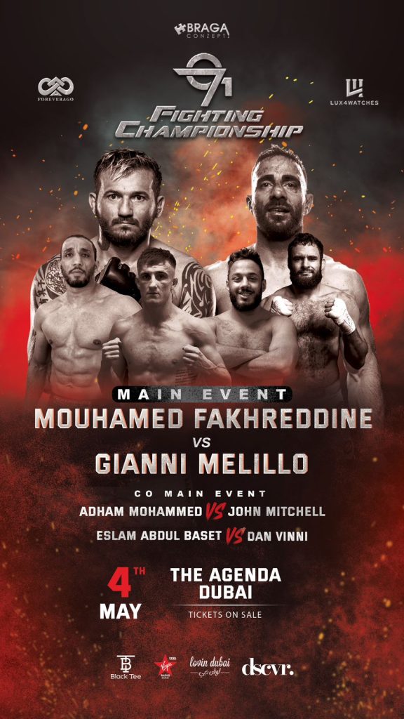 971 FC Fight Card Announced: Mohamed Fakhreddine Headlines the card ...