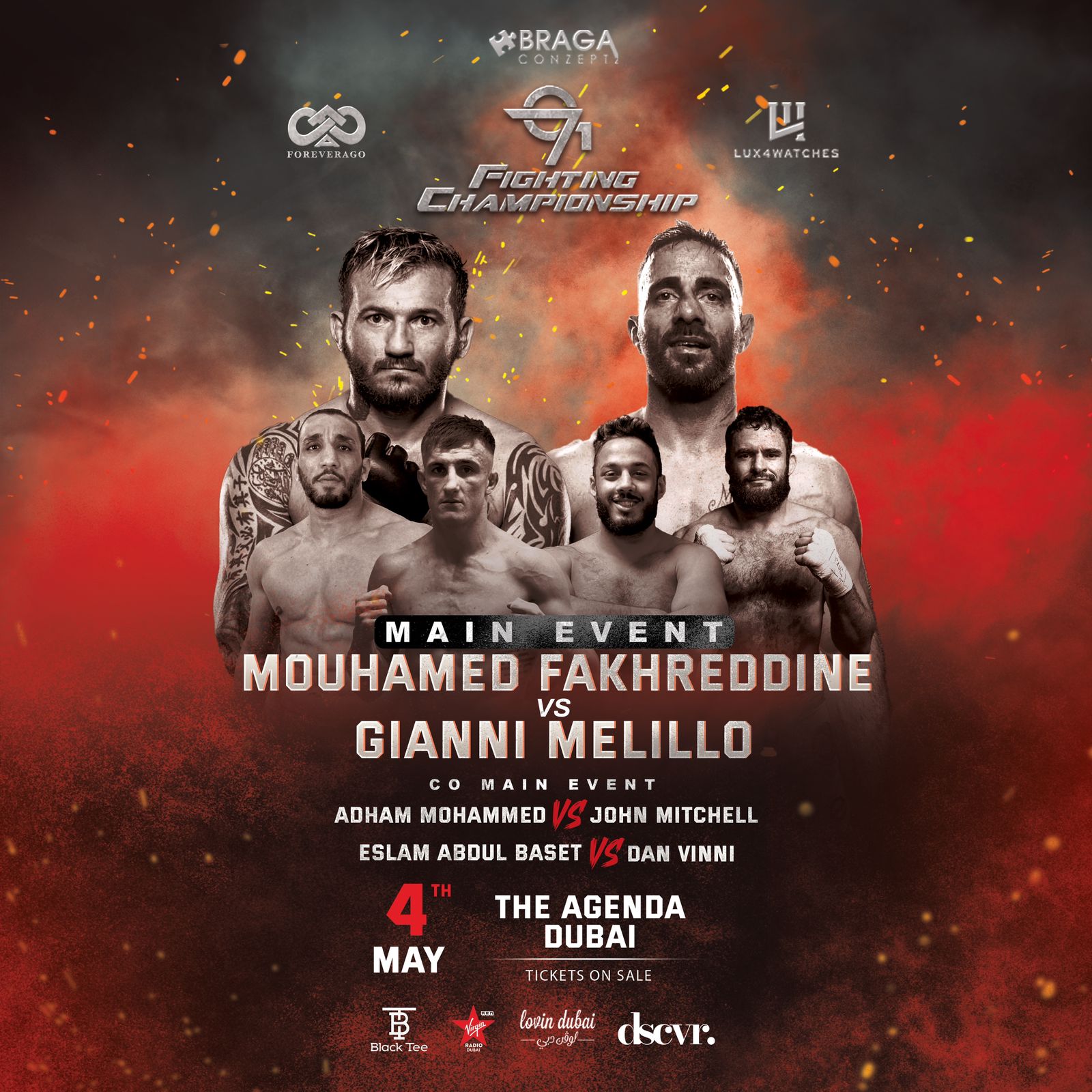 971 FC Fight Card Announced: Mohamed Fakhreddine Headlines the card ...