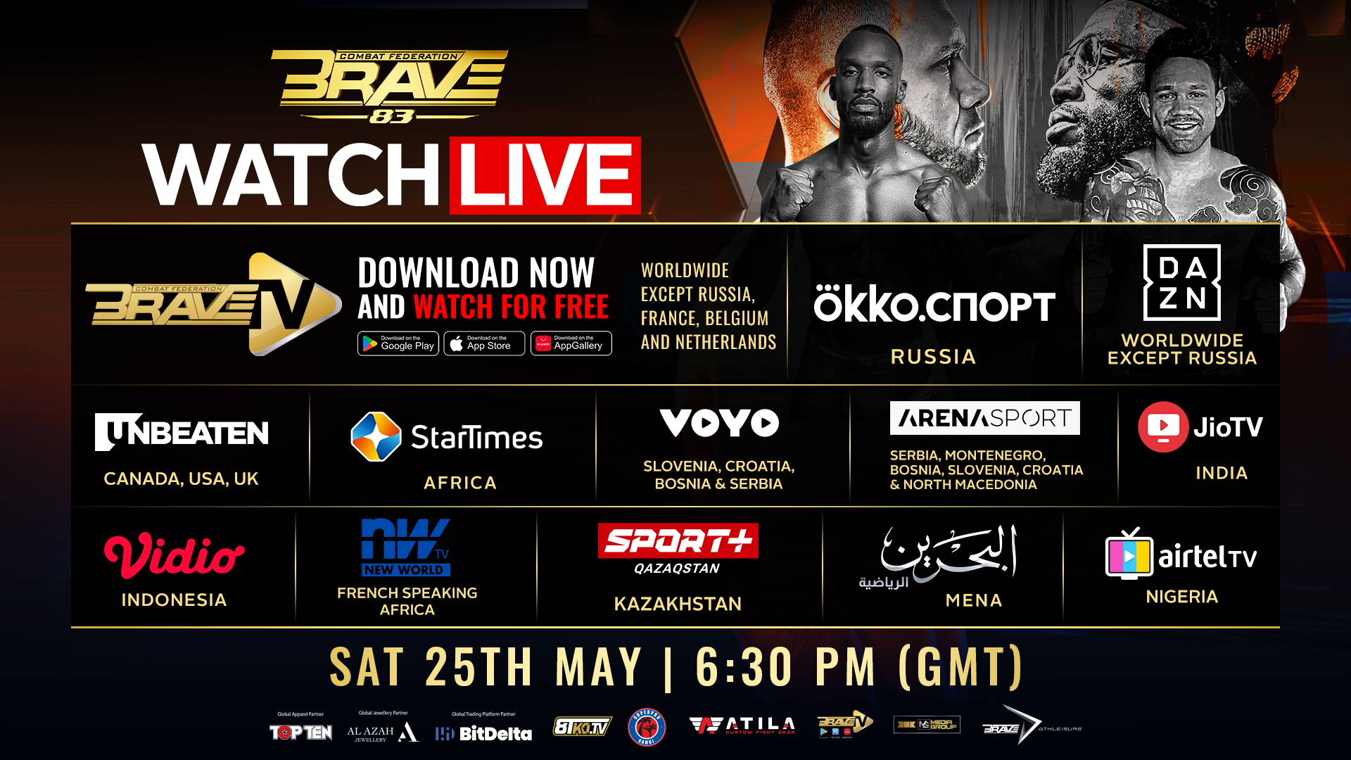 Update: Where and Why to Watch BRAVE CF 83 – ArabsMMA